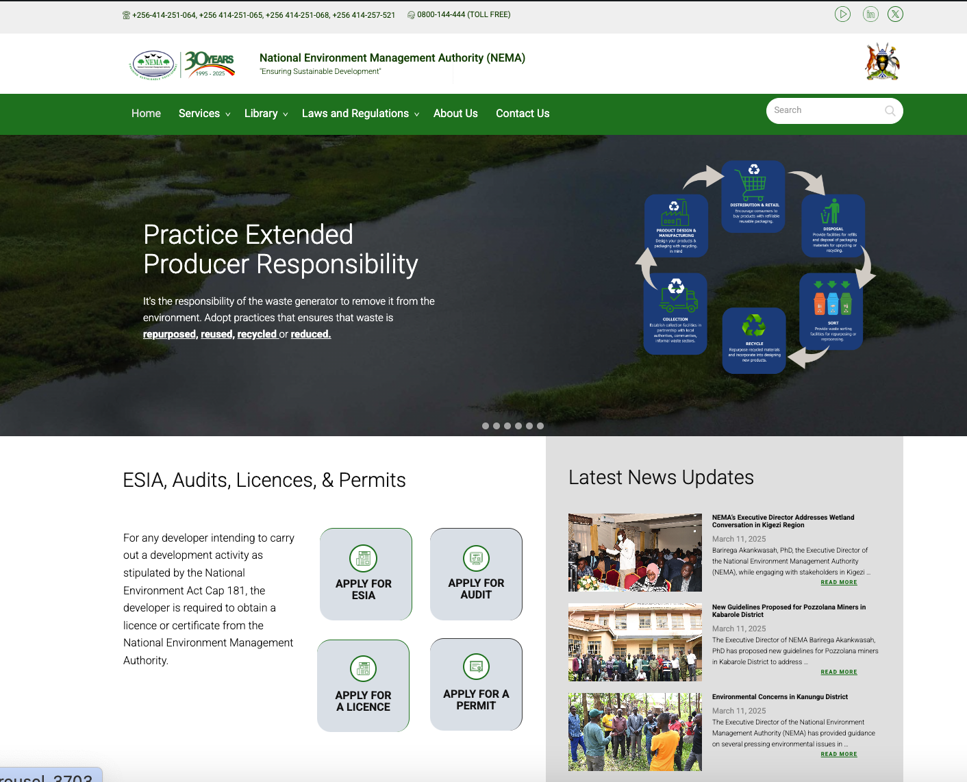 National State of the Environment Reports - NEMA Uganda